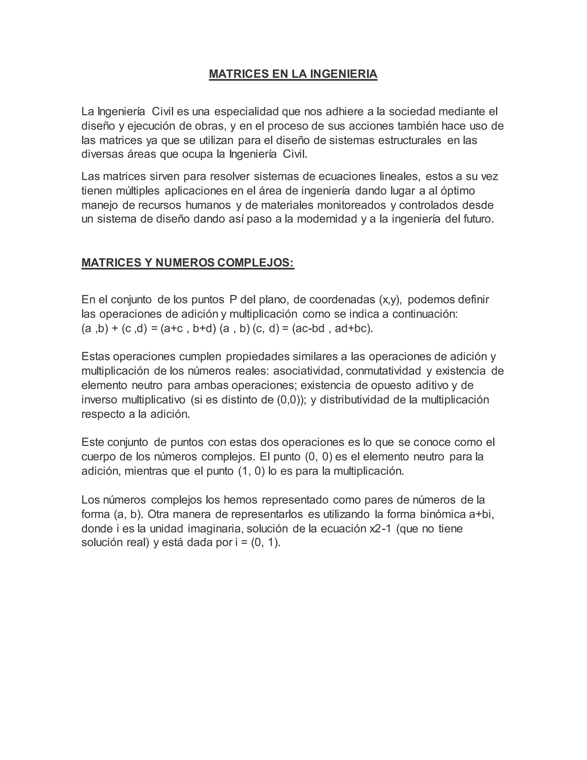 Aplicacion de-las-matrices-en-la-ingenieria-civil | DOCX | Civil ...