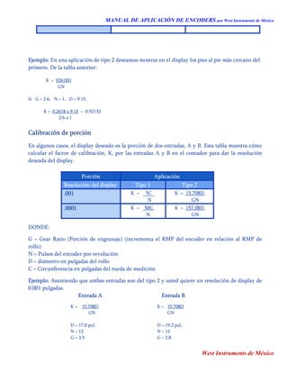 Aplicacion de encoders | PDF