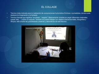 APLICACIÓN DE LAS DIFERENTES TÉCNICAS DEL DIBUJO Y EL COLOR | PPT