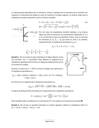 Aplicaciones de los números complejos | PDF