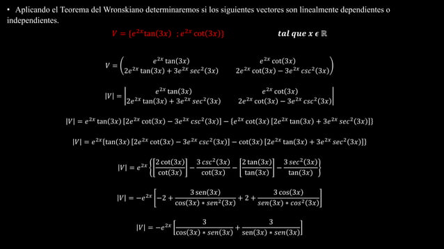 Aplicaciones y subespacios y subespacios vectoriales en la | PPTX ...
