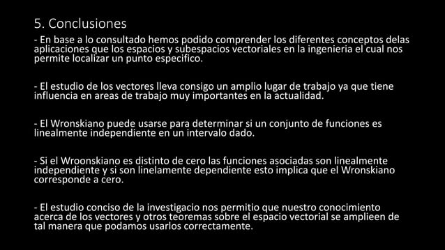 Aplicaciones y subespacios y subespacios vectoriales en la | PPTX ...
