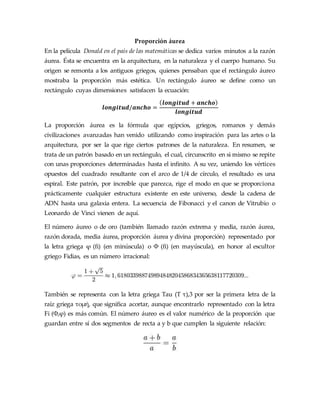 Aplicación matemática en ciencias naturales | DOCX