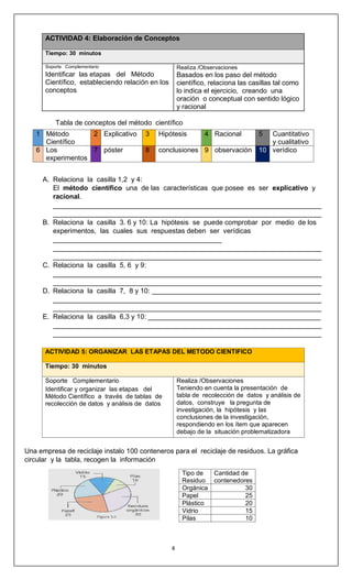 Aplicacion metodo cientifico | PDF