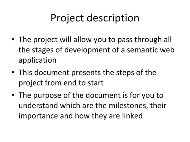 Aplicații Web Semantice - Descriere Proiect | PPT | Databases | Computer Software and Applications