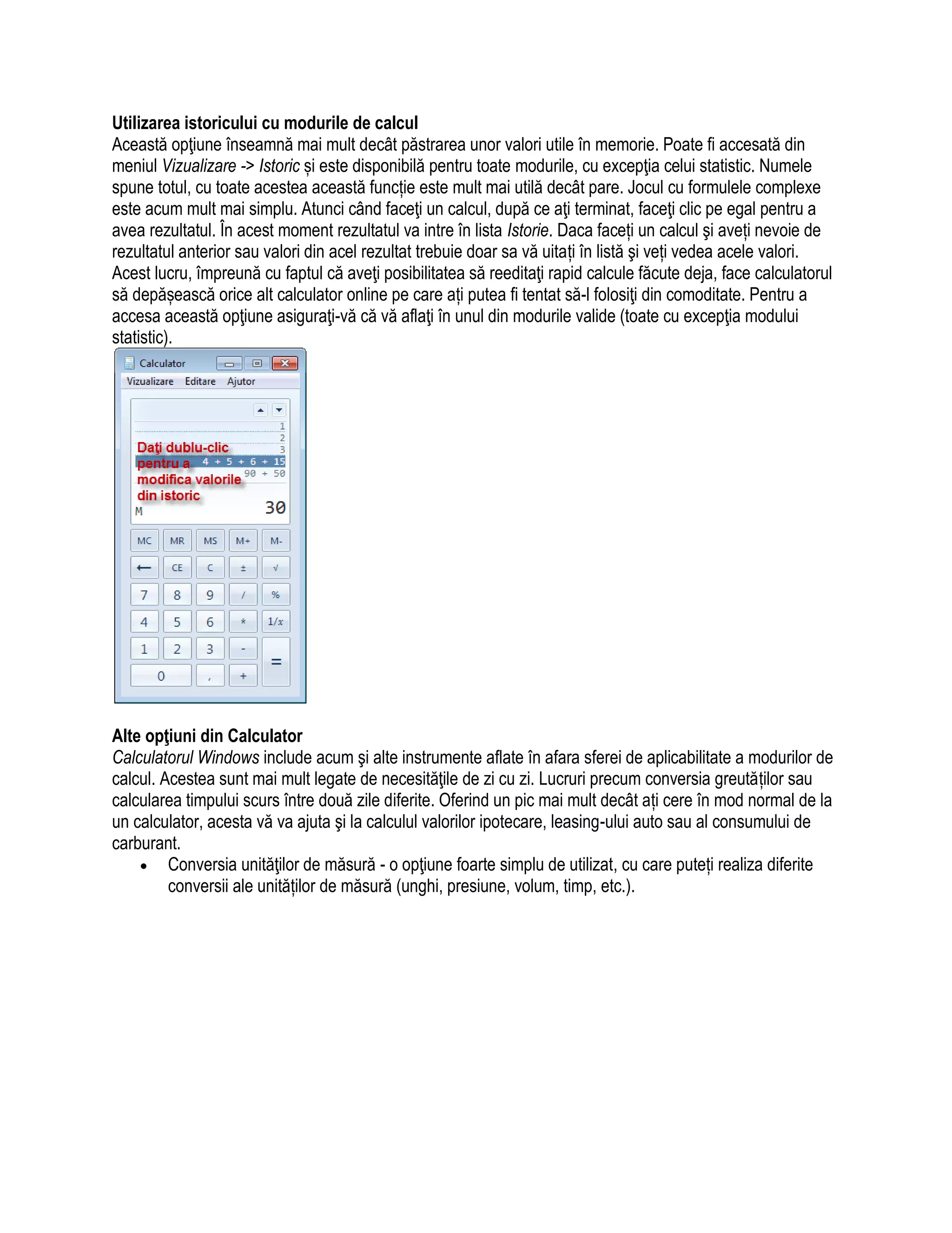 Aplicatia calculator | PDF