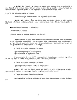 Aplicatie tehnici experientiale | DOC