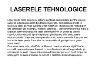 Aplicatii Ale Laserelor | PPT