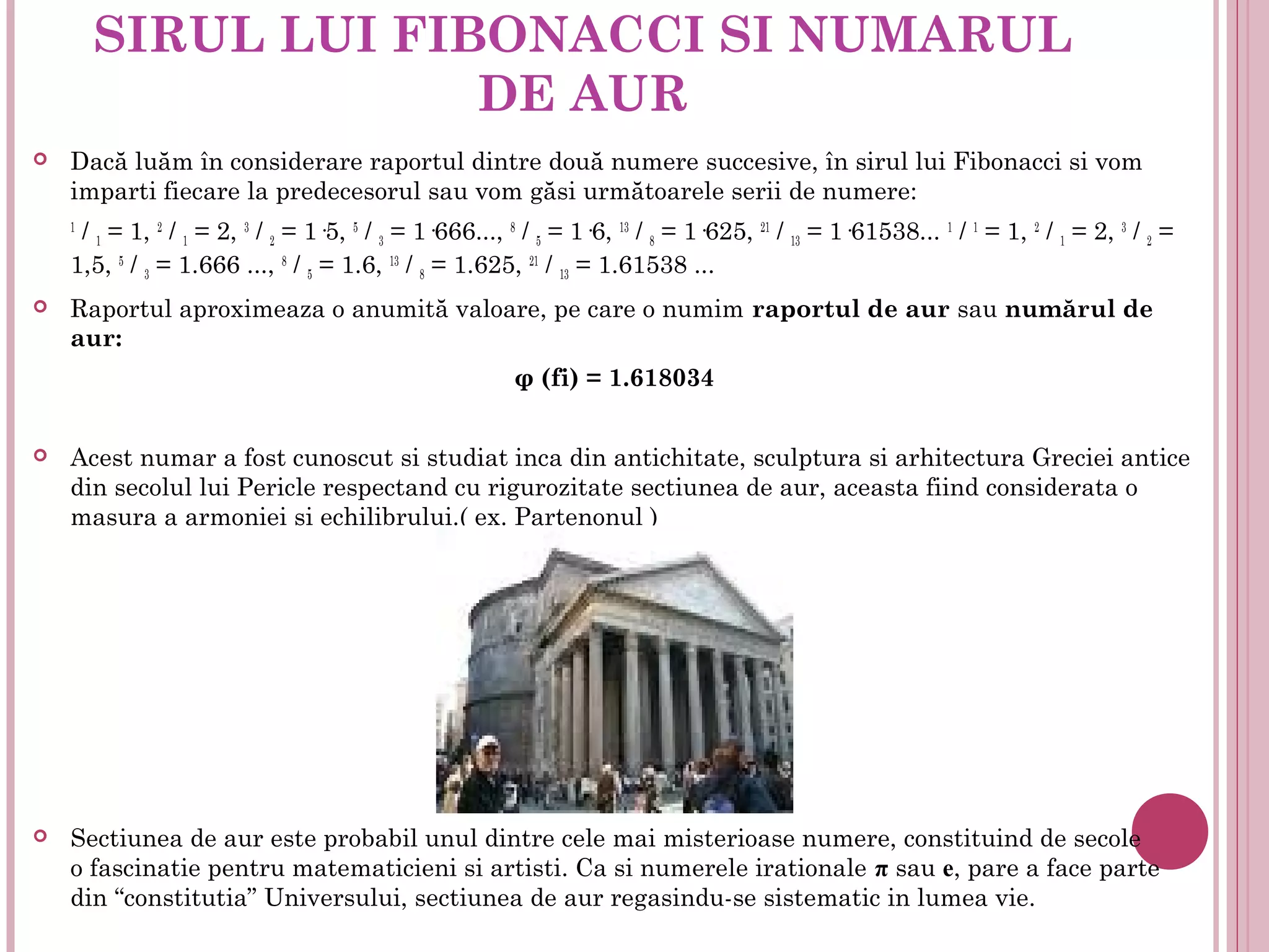 Aplicatii ale matematicii | PPS