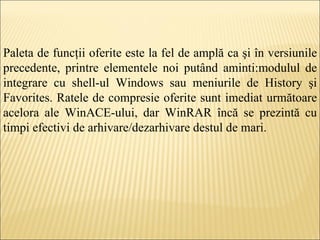 Aplicatii de arhivare | PPT