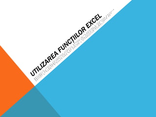 Aplicatii excel | PPTX