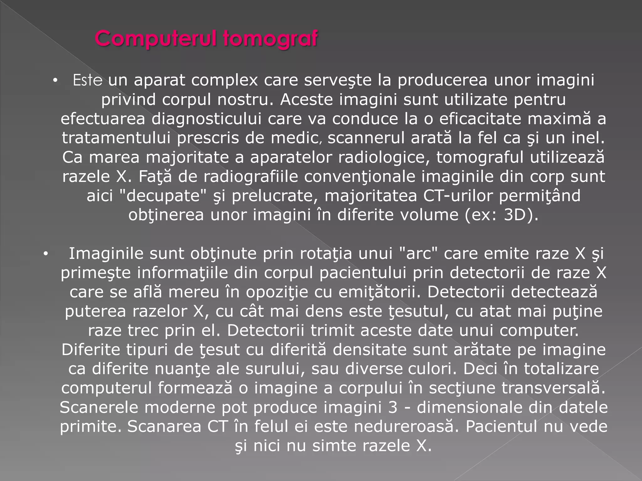 Aplicatii radiatiile x | PPTX