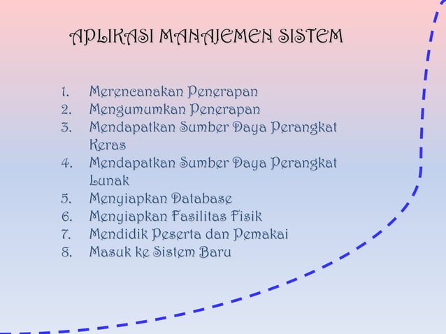 Aplication & flow system | PPT
