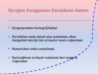 Aplication & flow system | PPTX