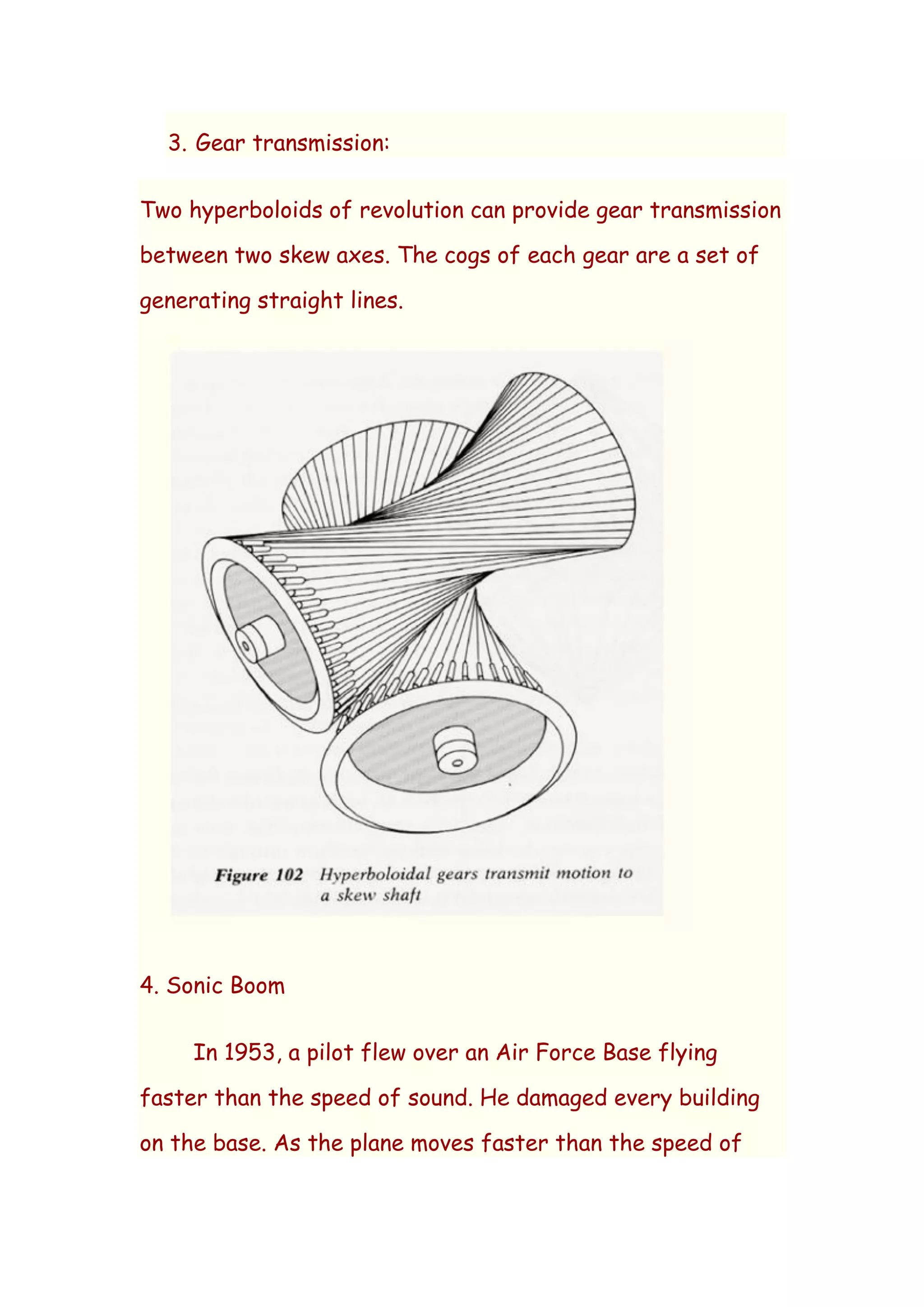 applications of ellipses & Hyperbolas | PDF