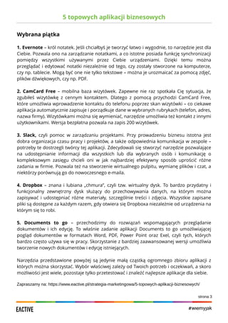 Aplikacje biznesowe | PDF