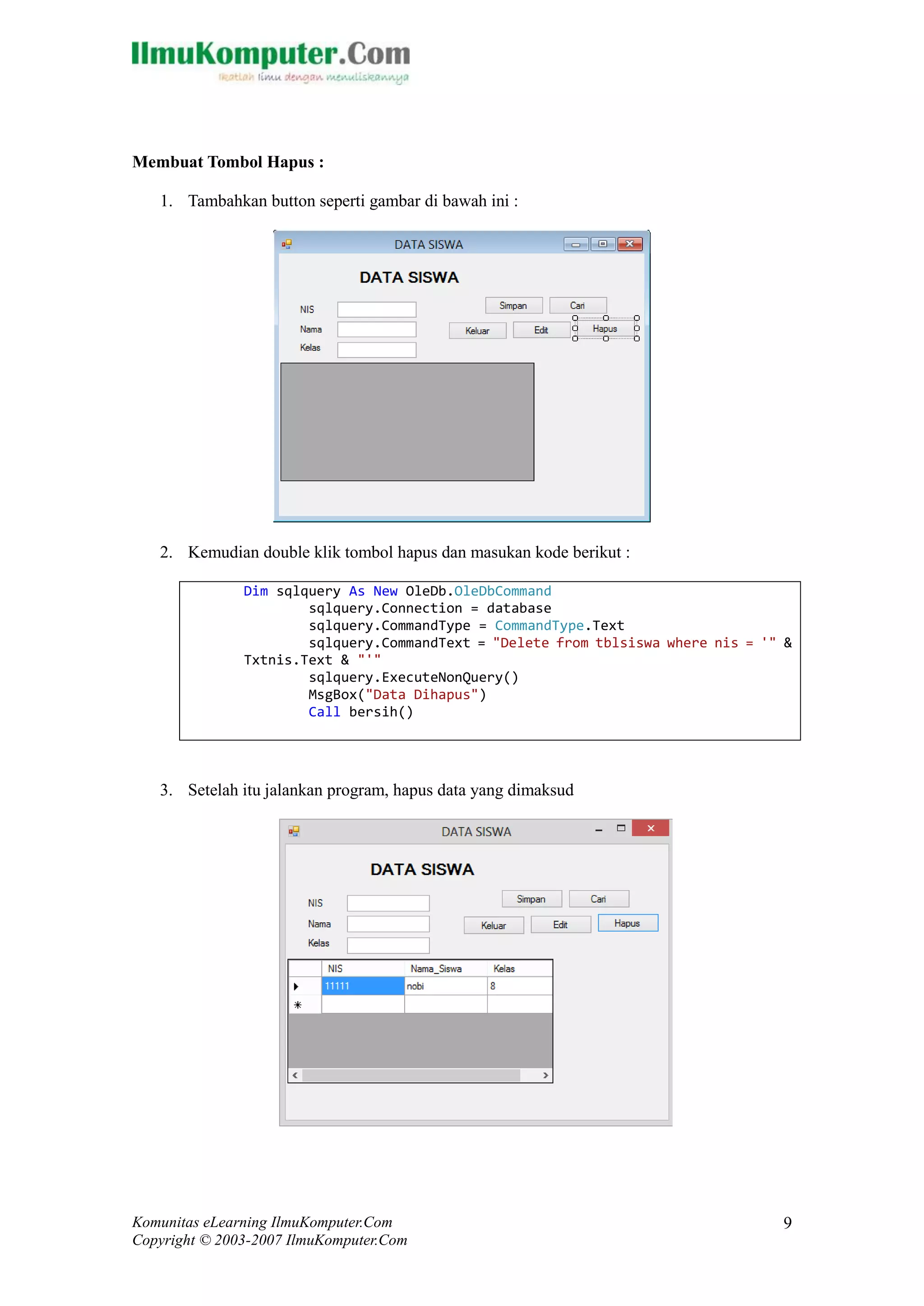 Aplikasi edit-simpan-hapus-cari-data-menggunakan-visual-basic-20101 | PDF