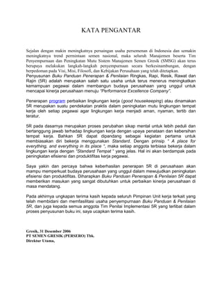 Aplikasi 5R dan tahap-tahapnya | DOC