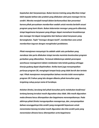 Aplikasi 5R dan tahap-tahapnya | DOC