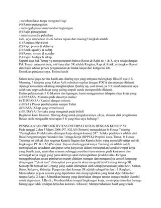 Aplikasi 5R dan tahap-tahapnya | DOC