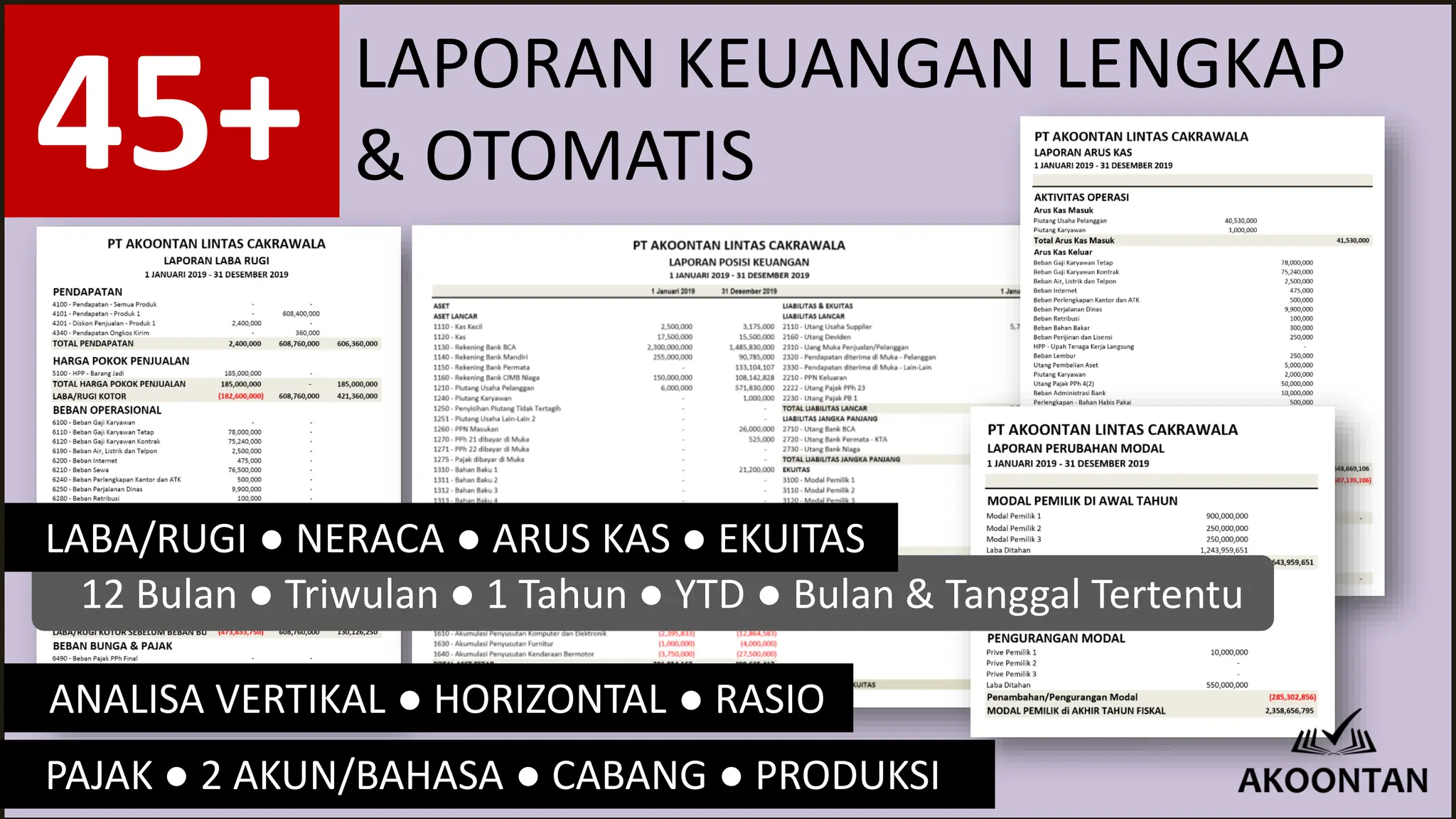 Aplikasi Akuntansi Excel Perusahaan Manufaktur | PDF