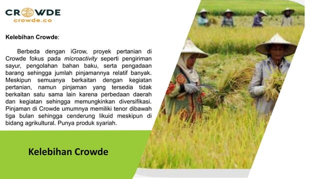 Aplikasi Crowde Solusi Investasi Masa Kini | PPTX
