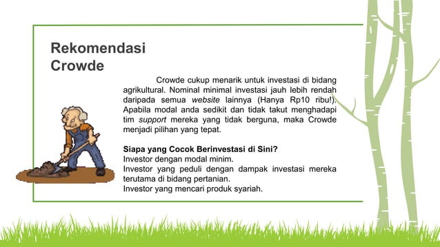 Aplikasi Crowde Solusi Investasi Masa Kini | PPTX