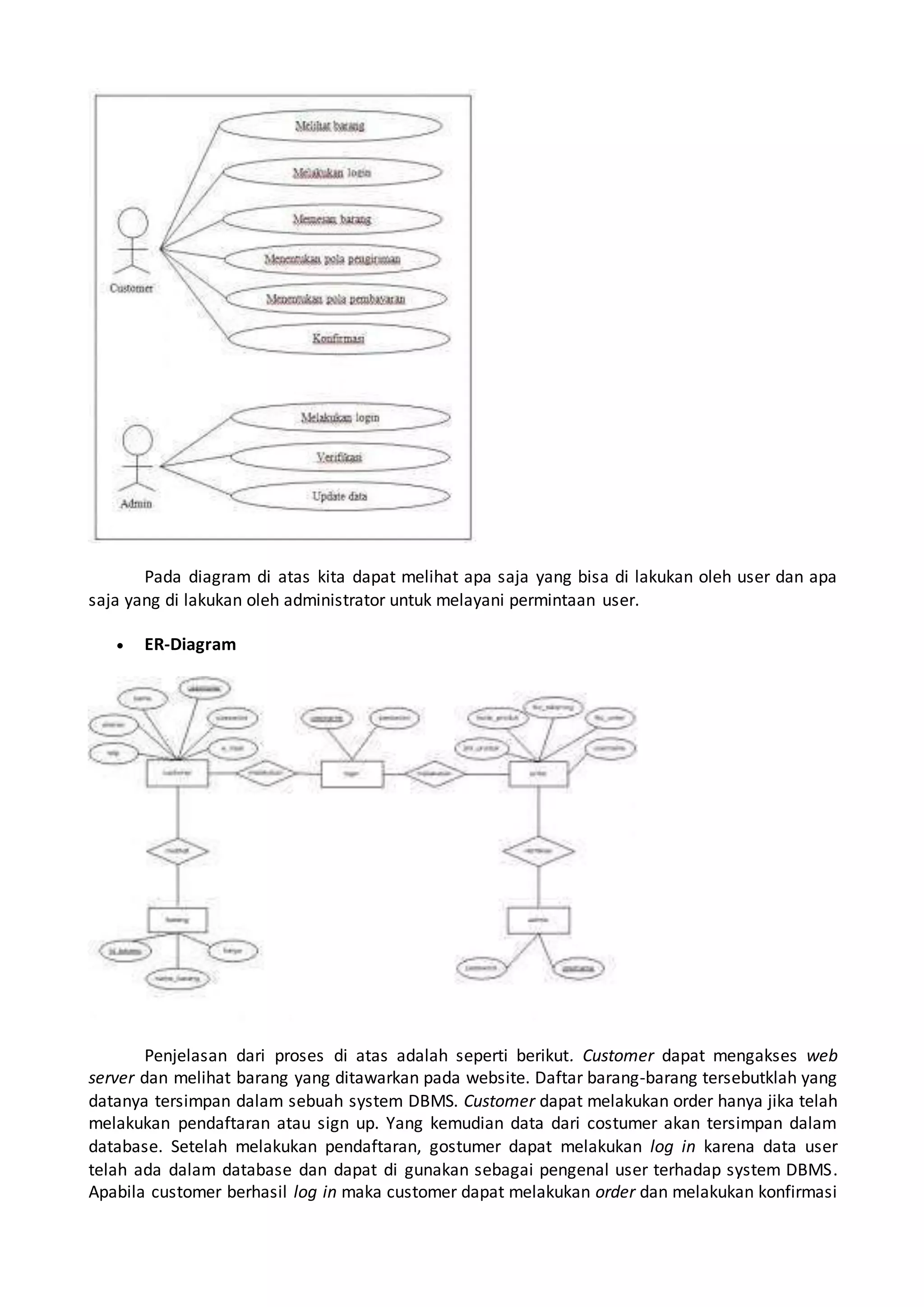 Aplikasi Database pada Web E-Commerce | DOCX