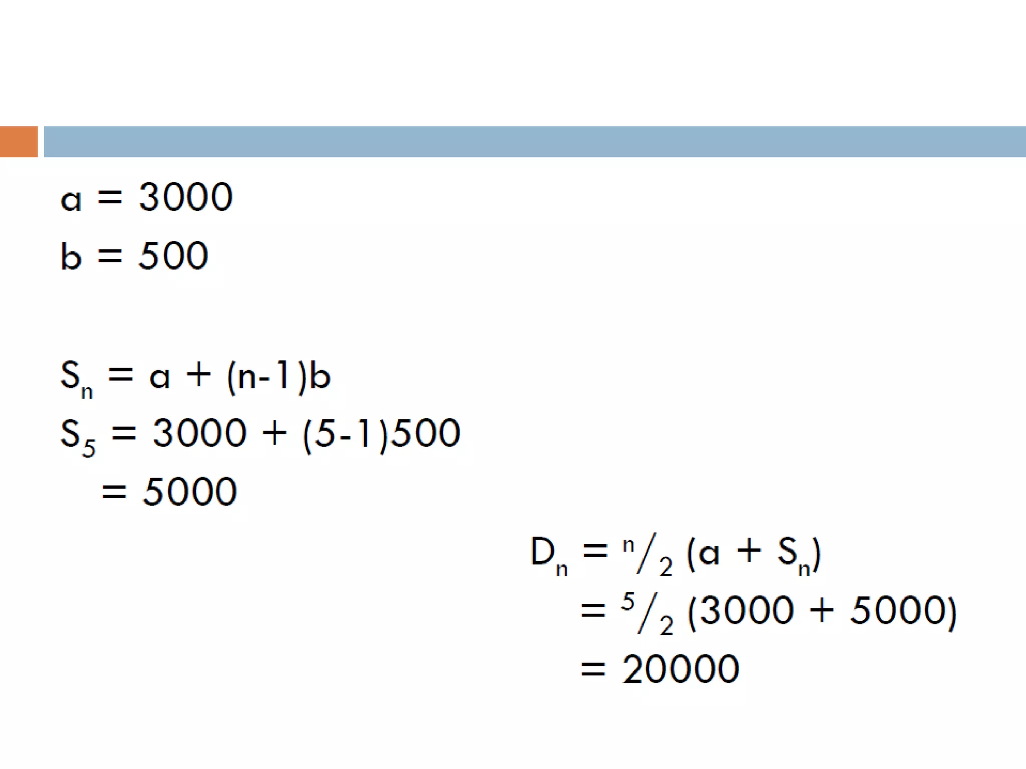 Aplikasi deret hitung | PPTX