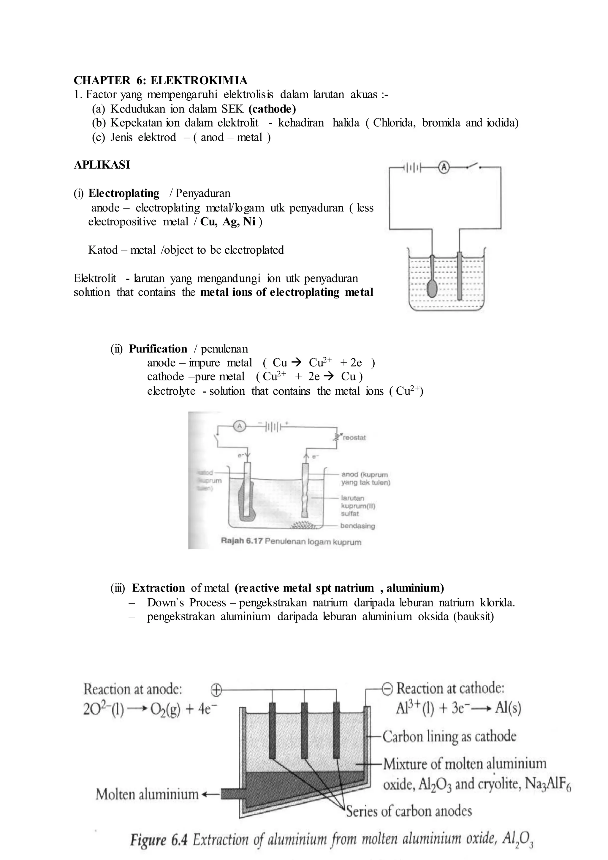Aplikasi elektrolisis | PDF