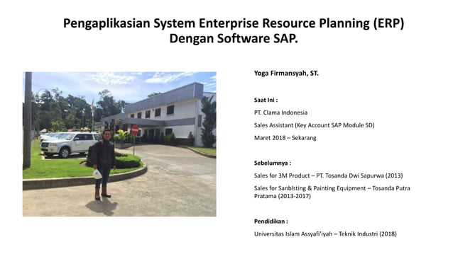 Aplikasi ERP Dengan Software SAP | PPTX
