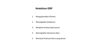 Aplikasi ERP Dengan Software SAP | PPTX