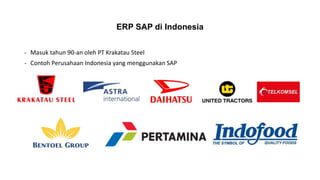 Aplikasi ERP Dengan Software SAP | PPTX