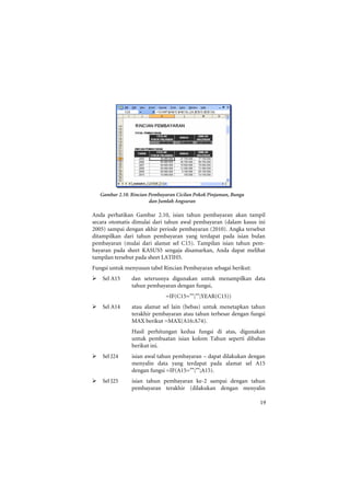 Aplikasi excel dalam perencanaan keuangan | PDF