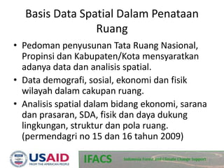 Aplikasi GIS dalam penataan ruang | PPTX