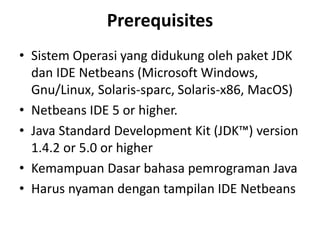 Aplikasi gui netbeans | PDF