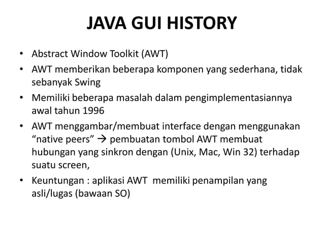Aplikasi gui netbeans | PDF