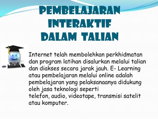 Aplikasi ict dalam pendidikan | PPSX