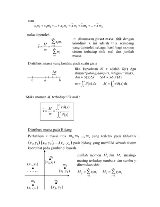 Aplikasi integral | PDF