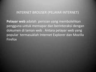 Aplikasi internet | PPT
