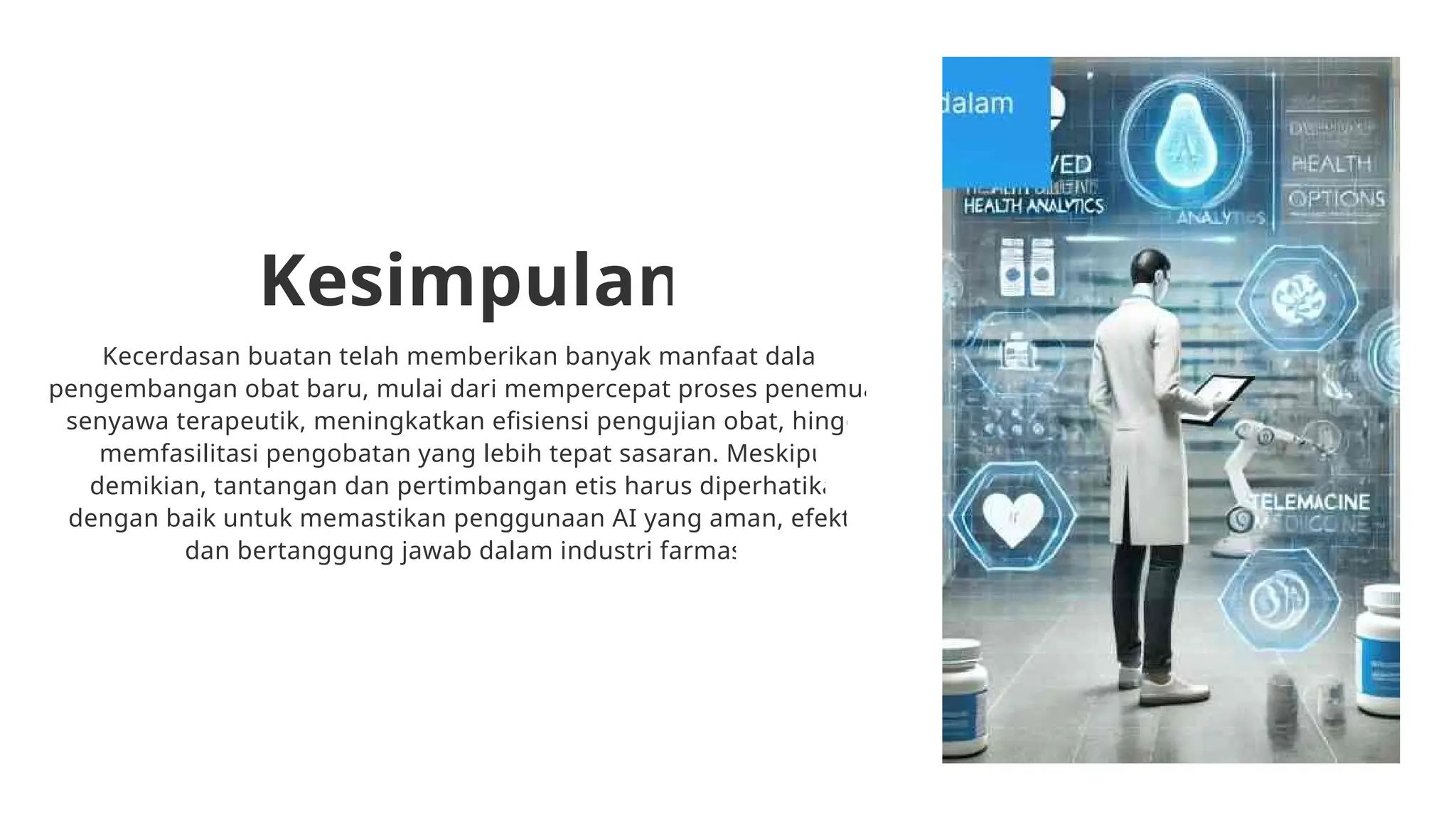 Aplikasi Kecerdasan Buatan dalam Pengembangan Obat.pptx