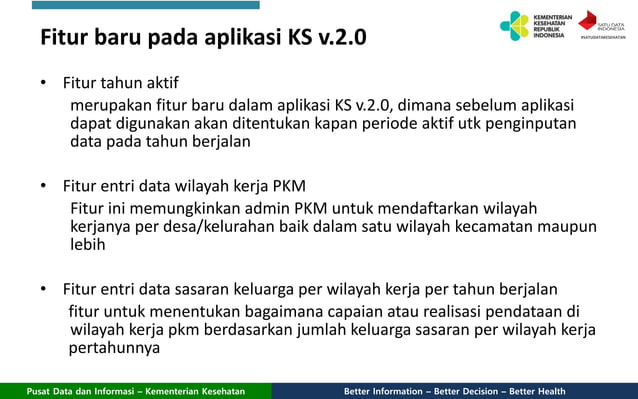 Aplikasi keluarga sehat versi web | PPT Aplikasi keluarga sehat versi web | PPT