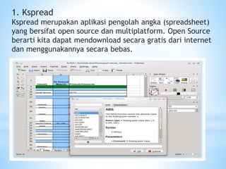 Aplikasi komputer | PPT