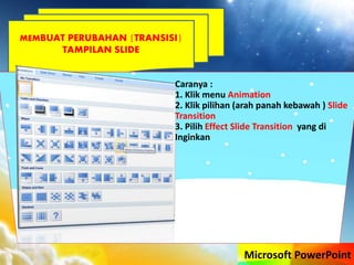 Aplikasi komputer powerpoint | PPTX