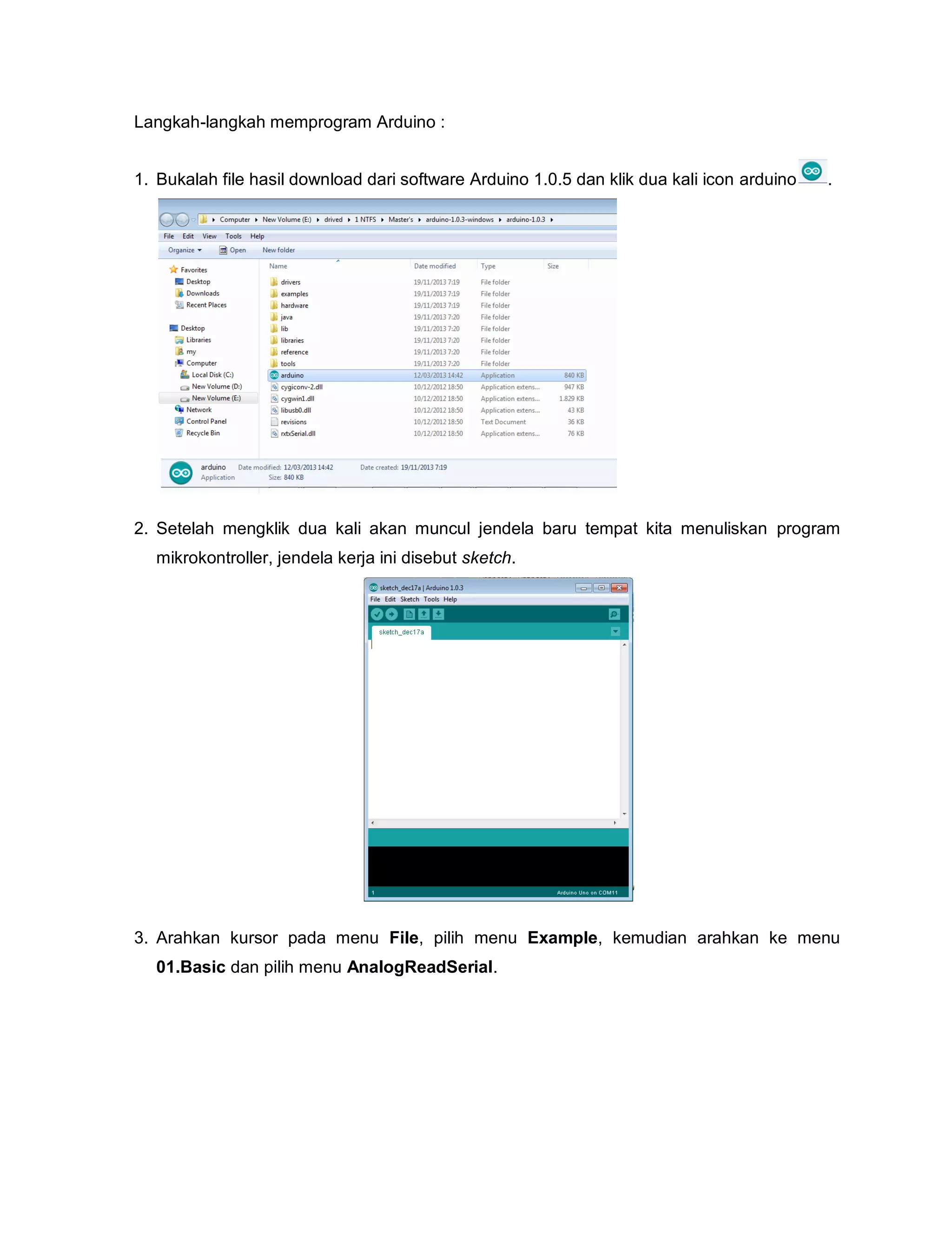 Aplikasi komunikasi serial mikrokontroller | PDF