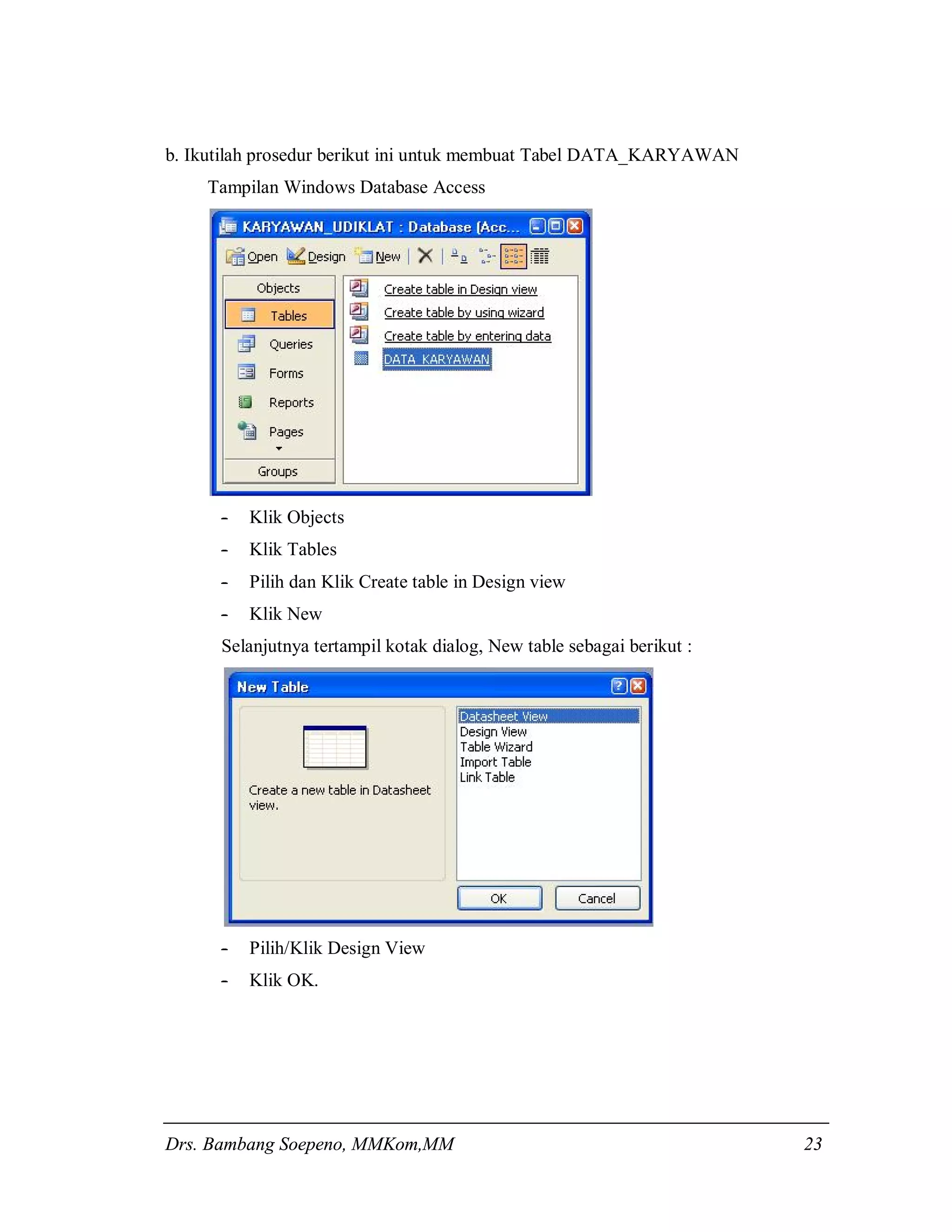 Aplikasi ms access_untuk_data_karyawan_p | PDF