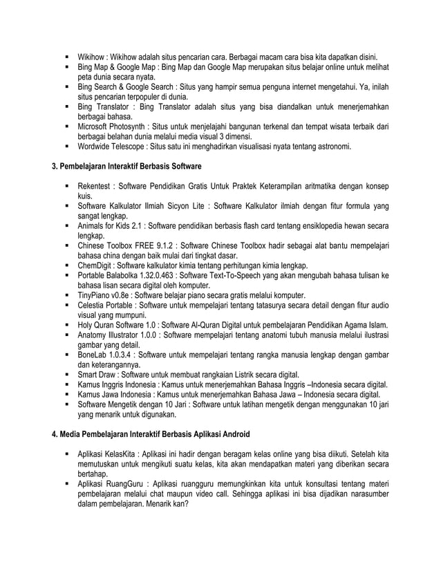 Aplikasi pembuat media pembelajaran interaktif | PDF