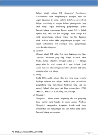 Aplikasi pemesanan sprei berbasis web (audri deliana 6701140271) | DOCX