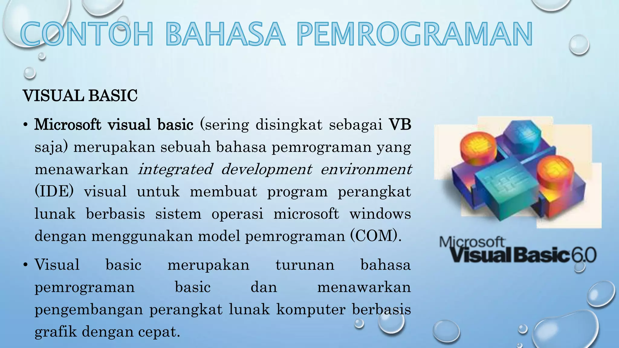 Aplikasi pemrograman | PPT