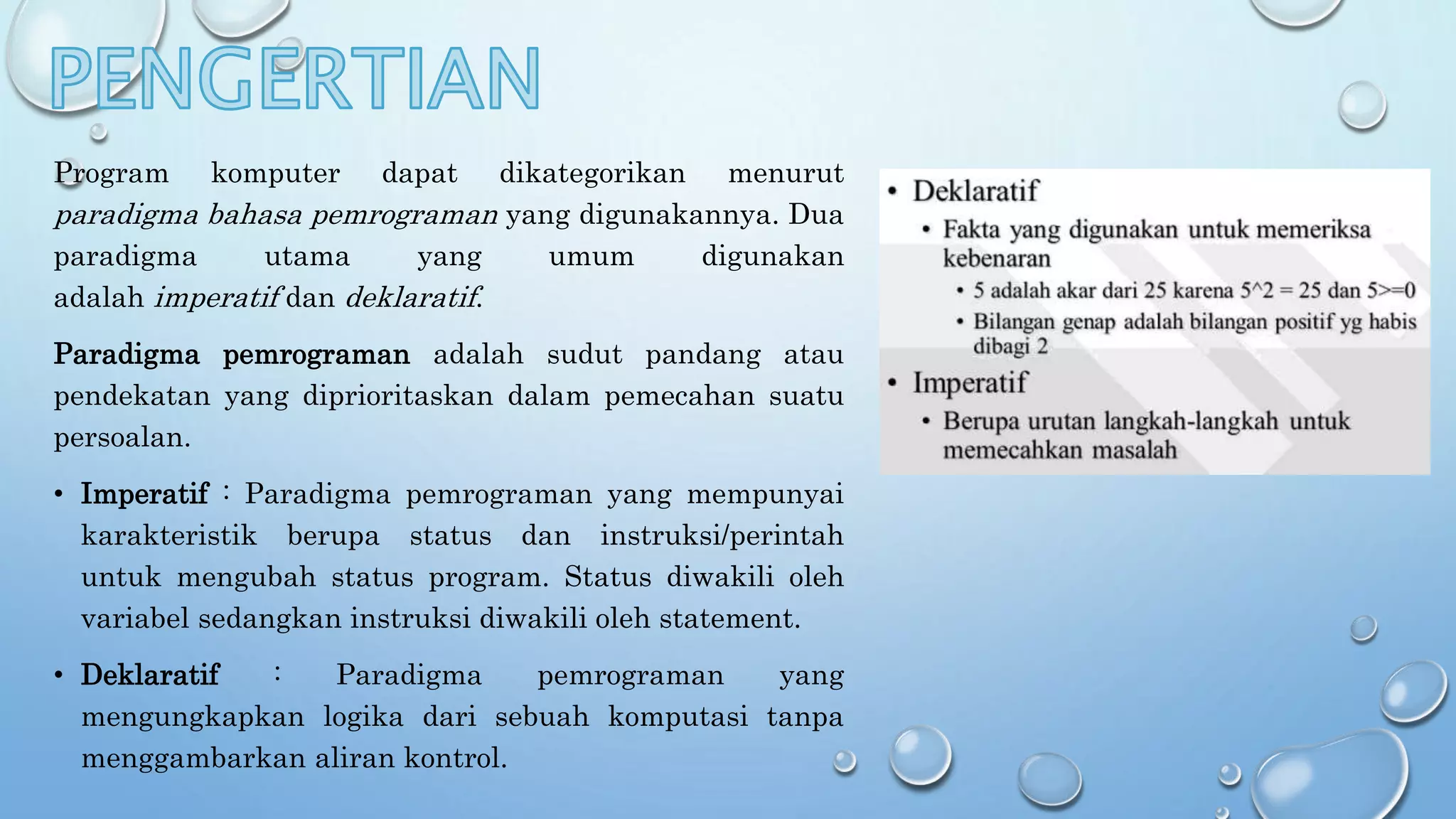 Aplikasi pemrograman | PPT